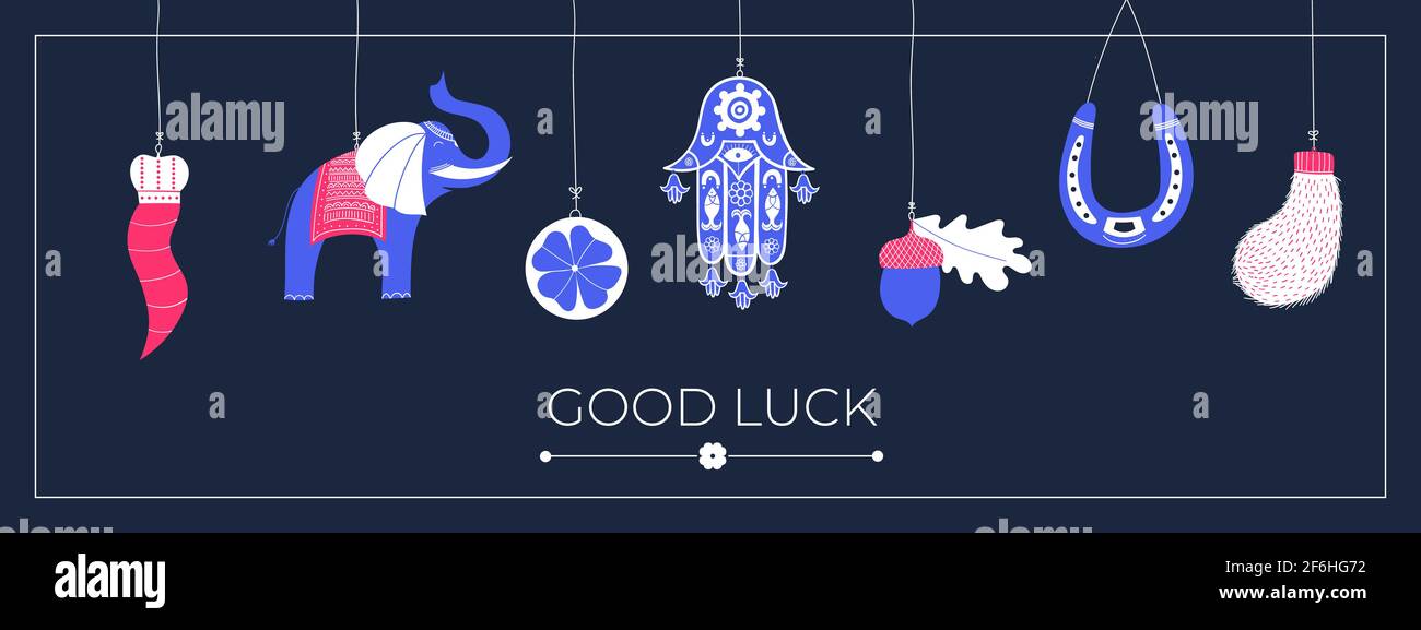Good Luck banner Stock Vector Image & Art - Alamy