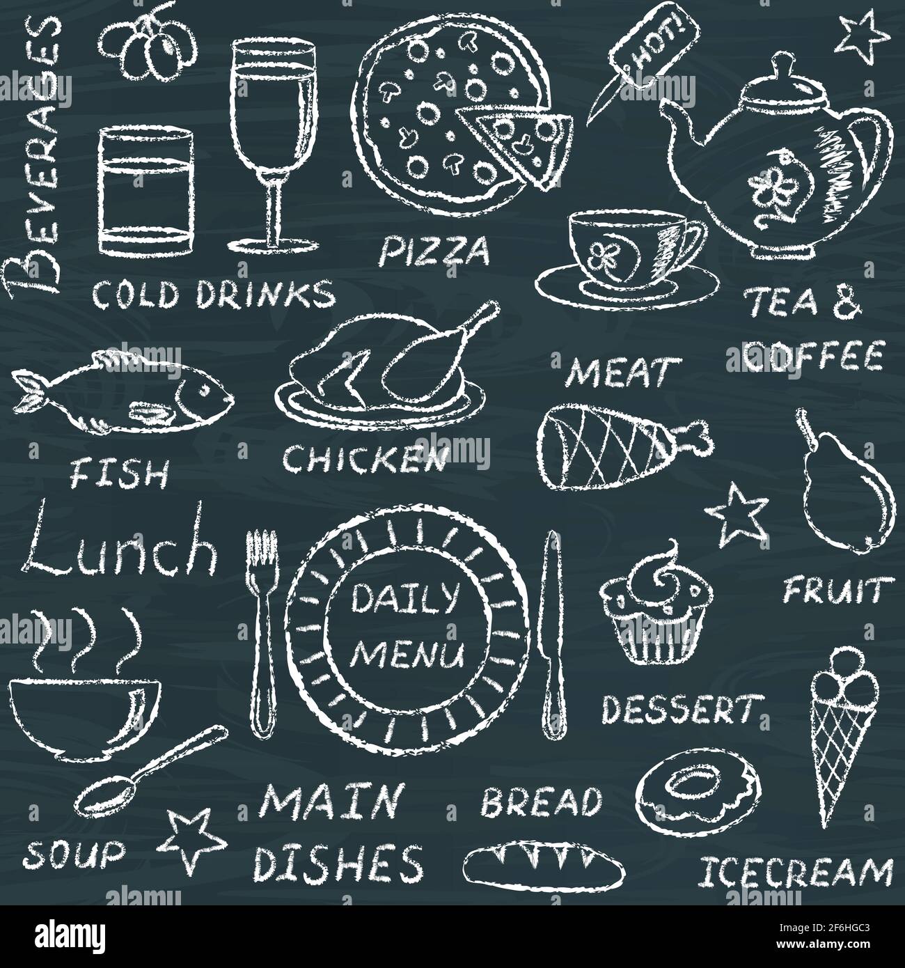 Abstract handwriting chalkboard Stock Vector Images - Alamy