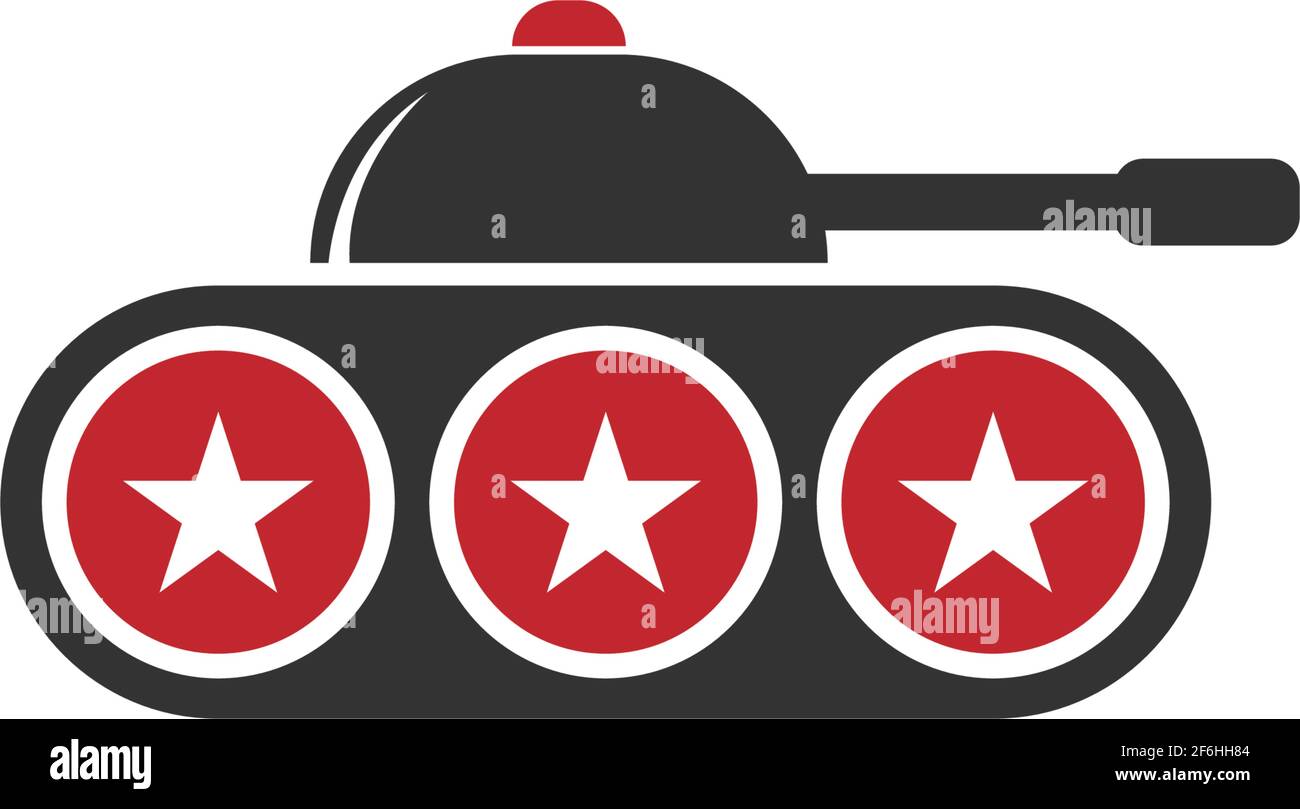 Military Tank, Army Tank icon logo design template vector Stock Vector ...