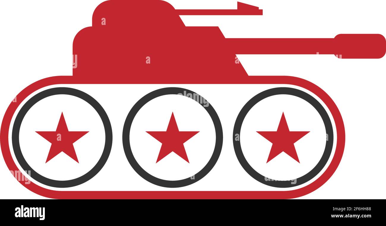 Military Tank, Army Tank icon logo design template vector Stock Vector ...