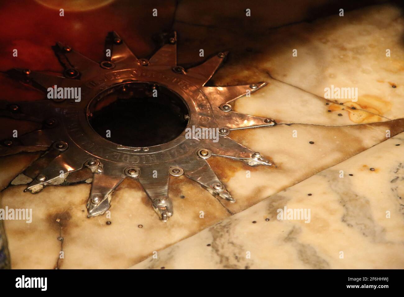 The place where Jesus was born in Bethlehem Stock Photo - Alamy