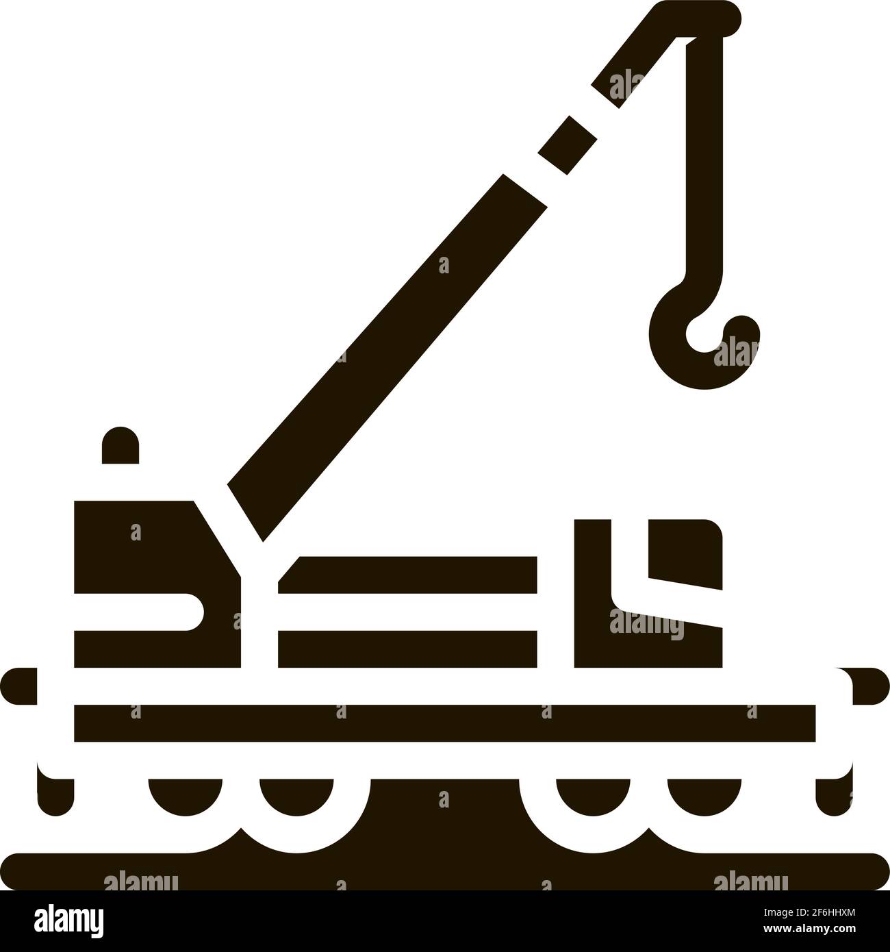 Railway hoist Stock Vector Images - Alamy