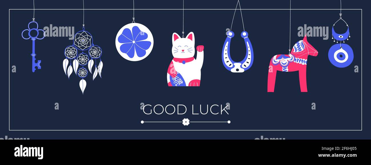 Good Luck banner Stock Vector Image & Art - Alamy