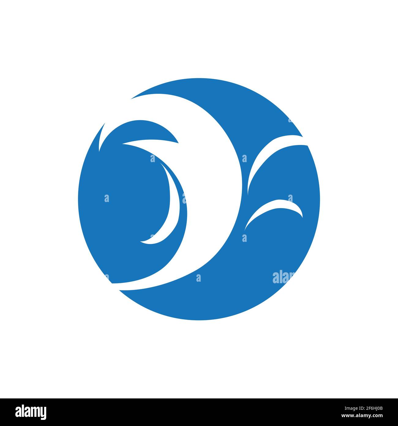 Ocean Wave Logo vector illustration design Template - Vector Stock ...