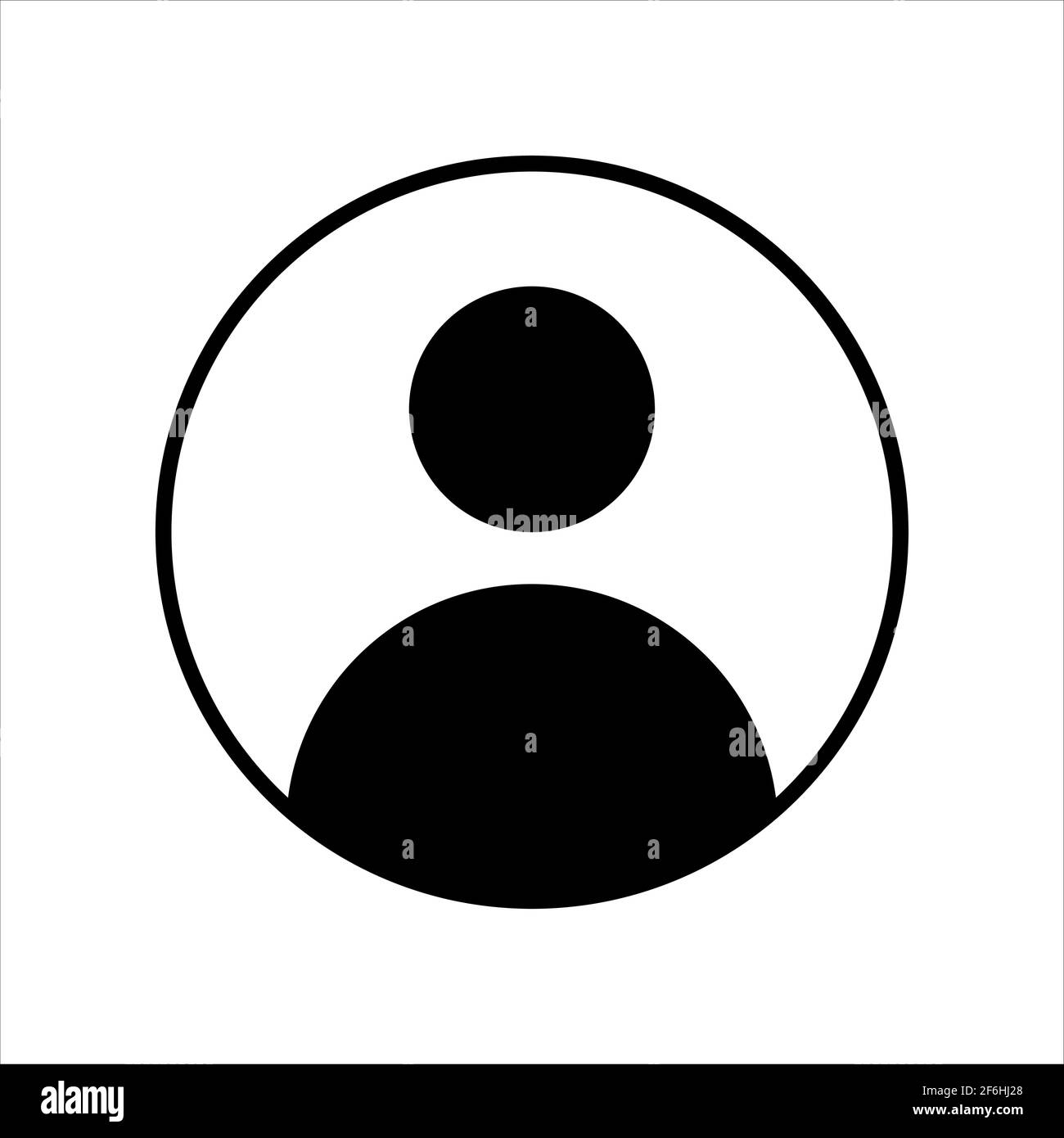 Man Icon vector. Simple flat symbol. Perfect Black pictogram ...