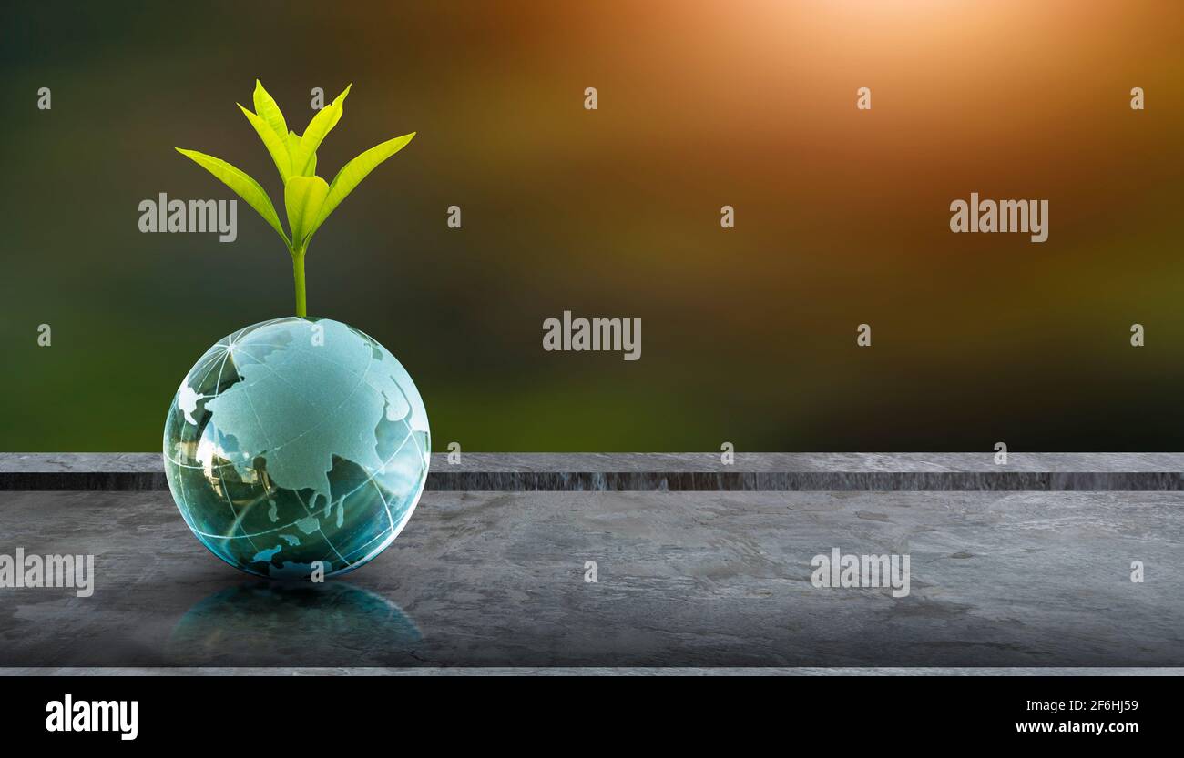 Renewable energy concept Earth Day or environment protection Hands ...