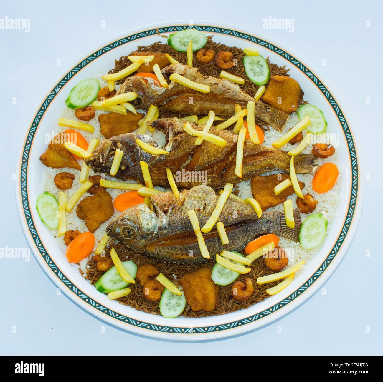 arabian fish fry Stock Photo - Alamy