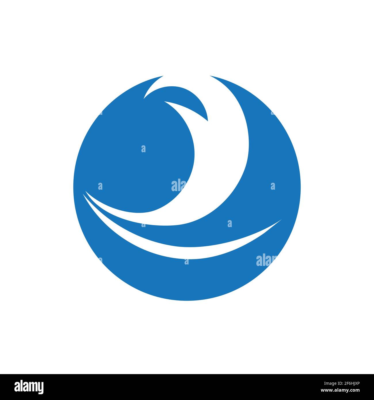 Ocean Wave Logo vector illustration design Template - Vector Stock ...