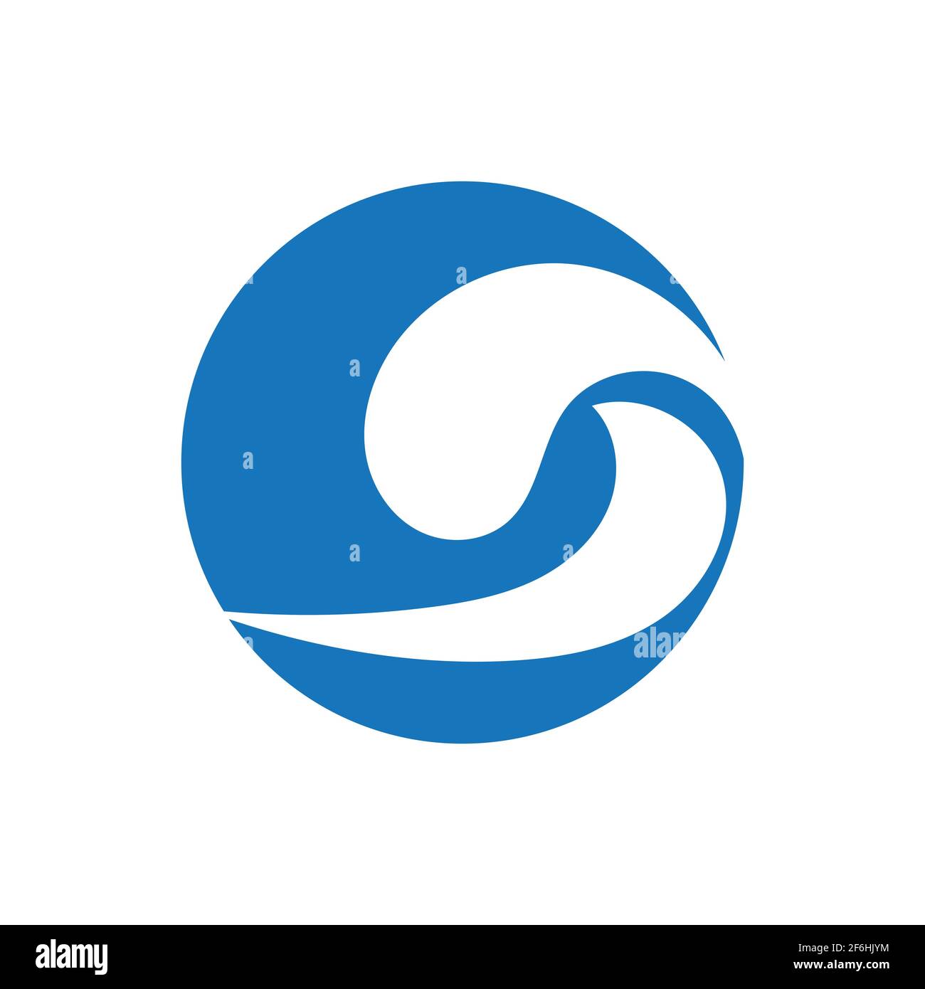 Ocean Wave Logo vector illustration design Template - Vector Stock ...