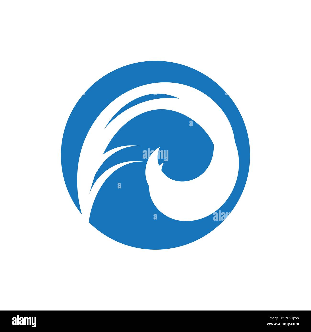 Ocean Wave Logo vector illustration design Template - Vector Stock ...
