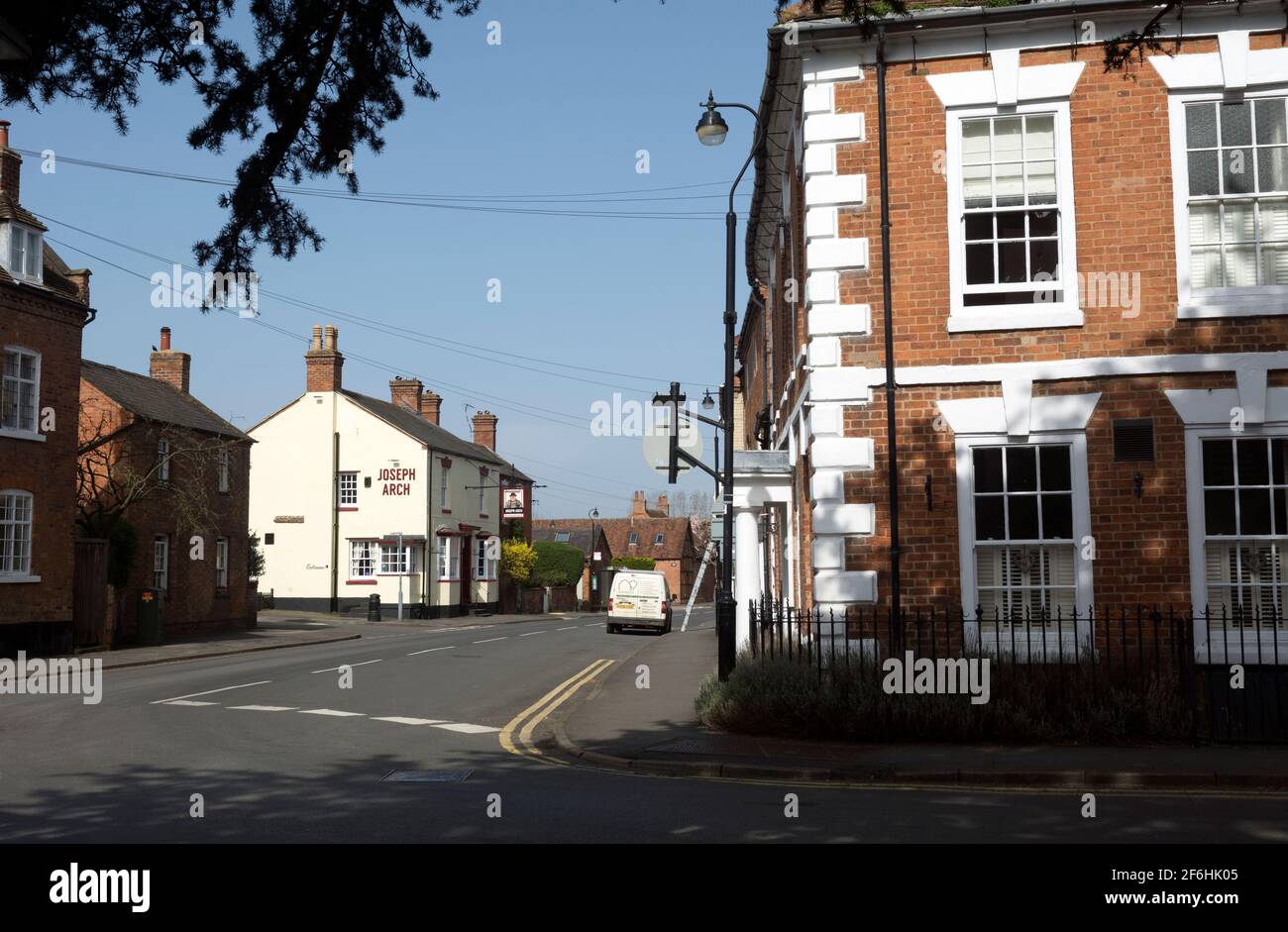 Barford village centre, Warwickshire, England, UK Stock Photo - Alamy