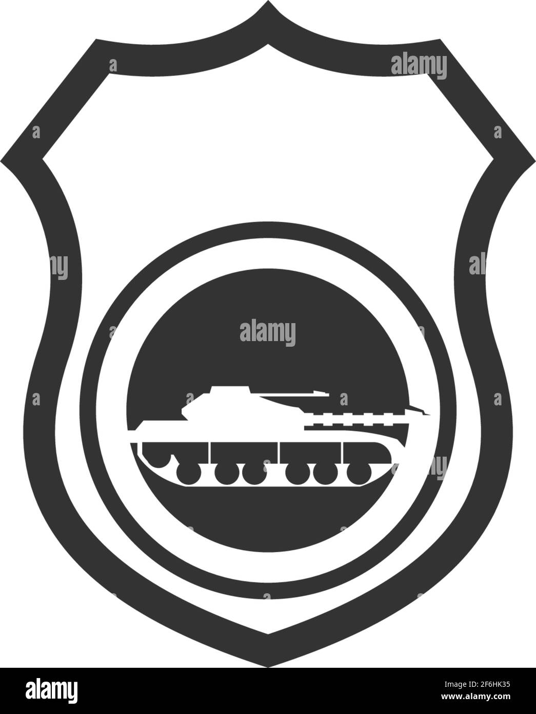 Military Tank, Army Tank icon logo design template vector Stock Vector ...