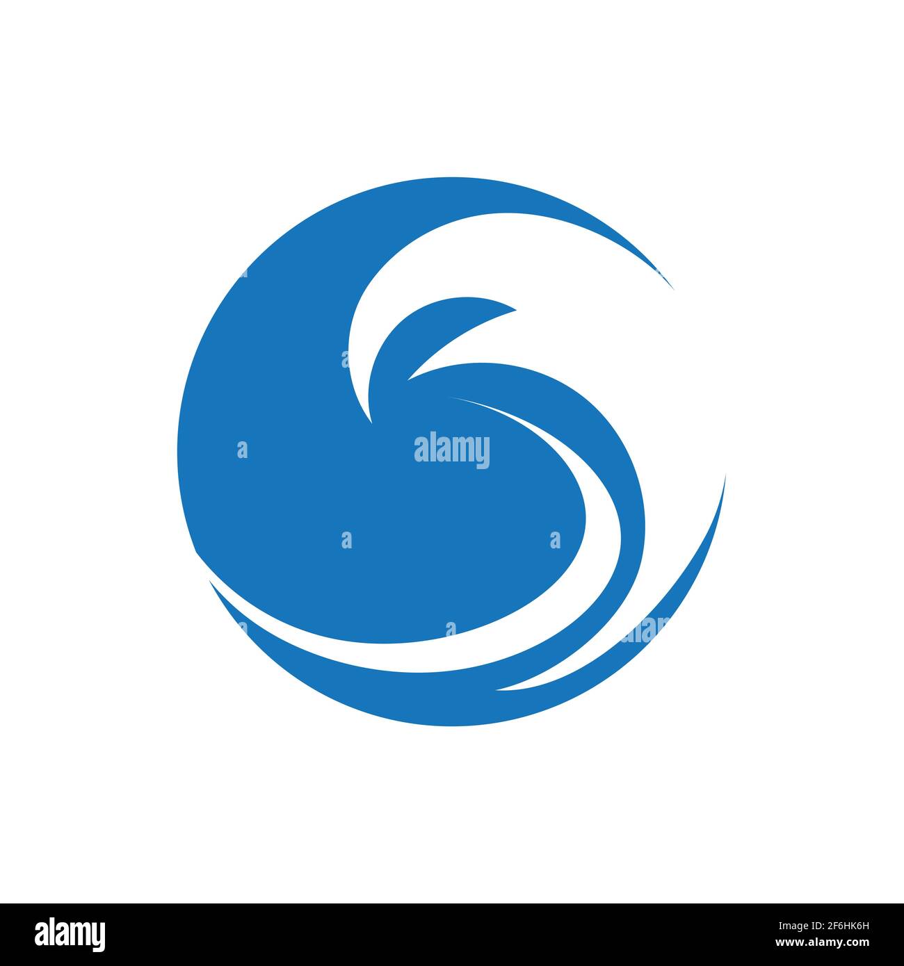 Ocean Wave Logo vector illustration design Template - Vector Stock ...