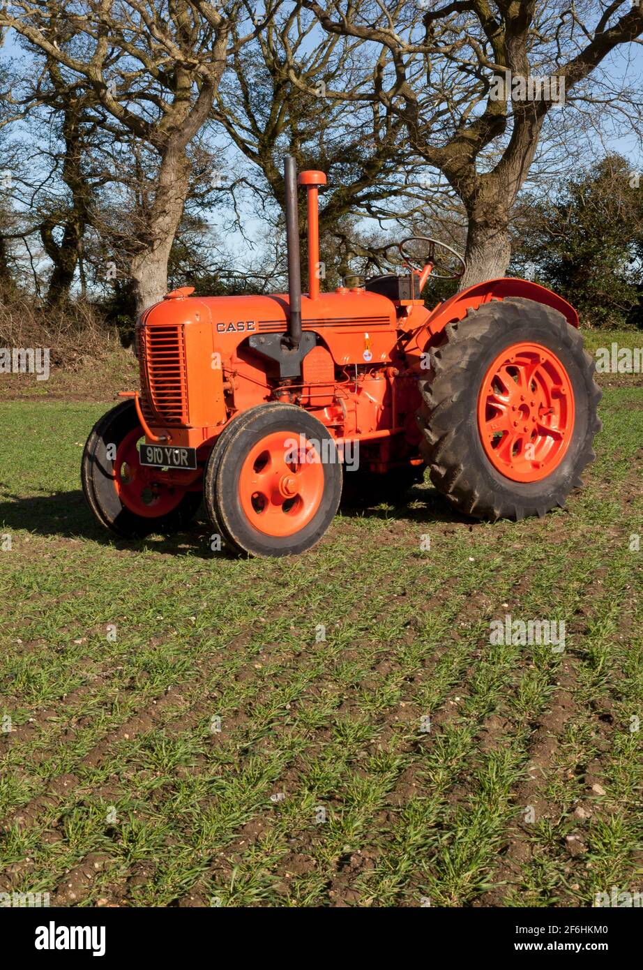 Vintage case tractor hi-res stock photography and images - Alamy