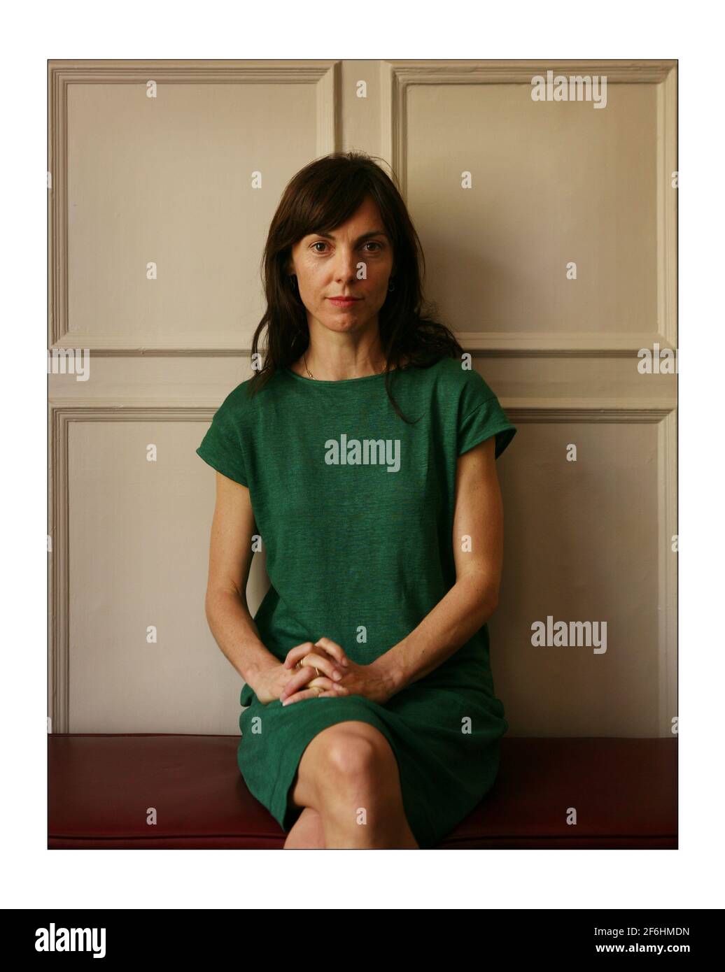 Emily Perkins... author in the bloombury publishers offices in soho ...