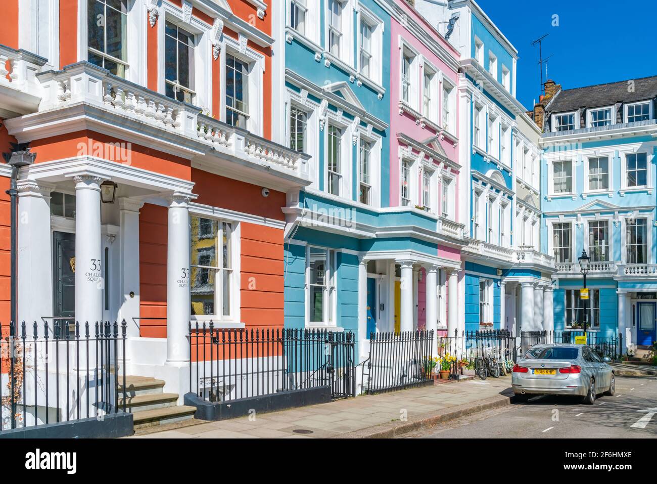 Chalcot crescent london victorian hi-res stock photography and images ...