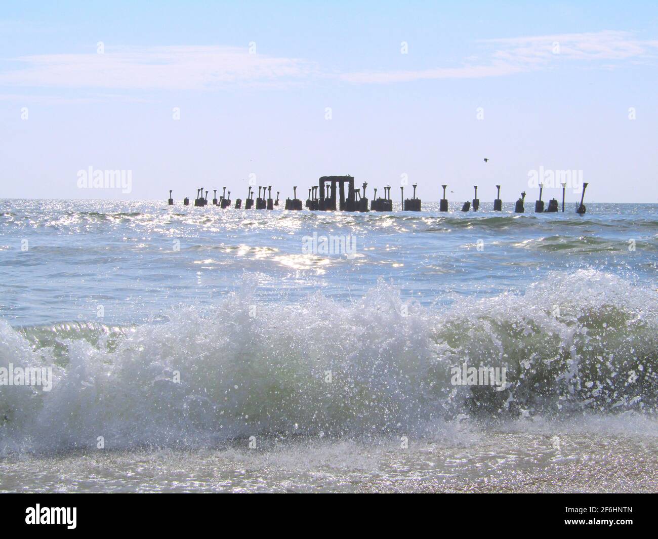 Calicut old sea bridge hi-res stock photography and images - Alamy