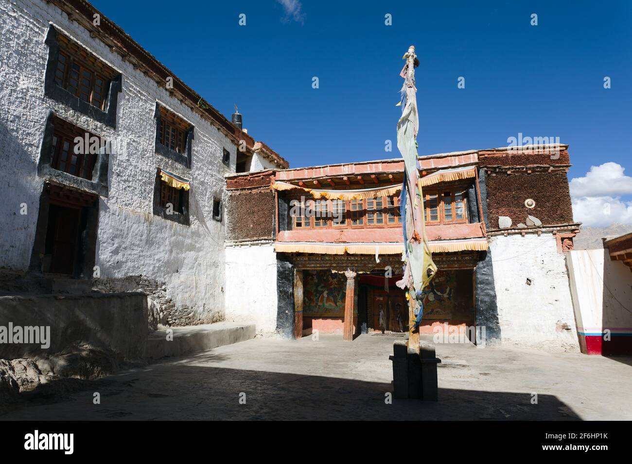 Karsha gompa - buddhist monastery in Zanskar valley - Ladakh - Jammu ...