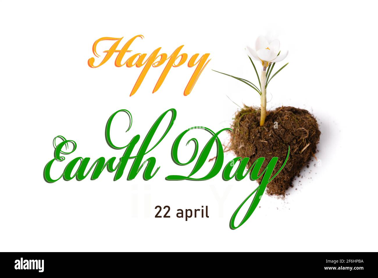 Earth Day Concept Saving Environment Save Clean Planet Ecology