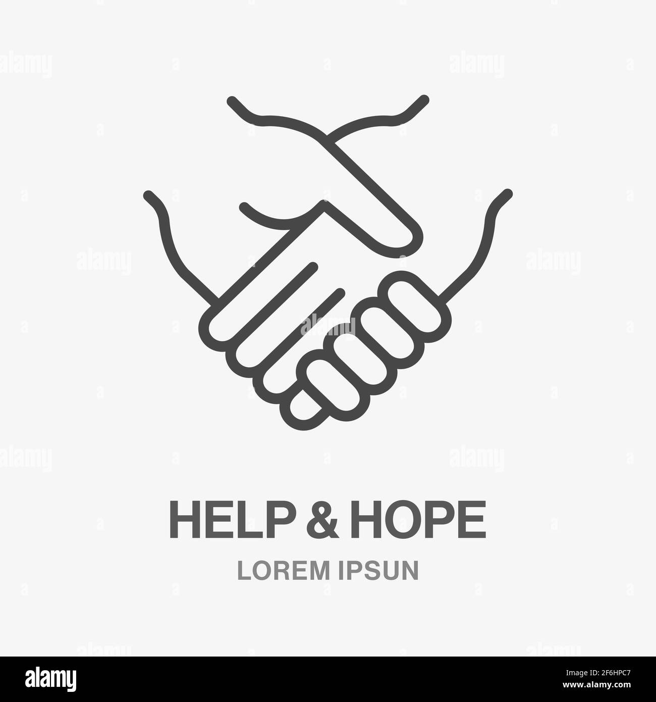 Peace handshake Black and White Stock Photos & Images - Alamy