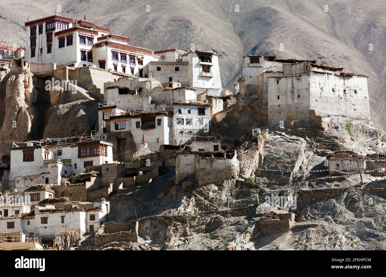 Lamayuru gompa - buddhist monastery in Indus valley - Ladakh - Jamu and ...