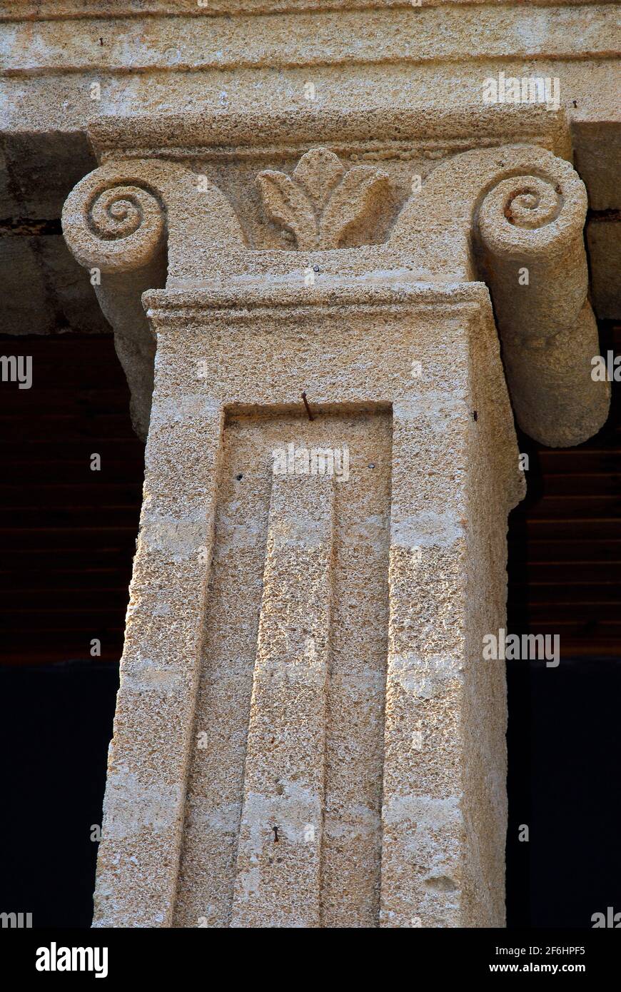 Greece, Rhodes island Paradeisi village traditional architecture Stock ...