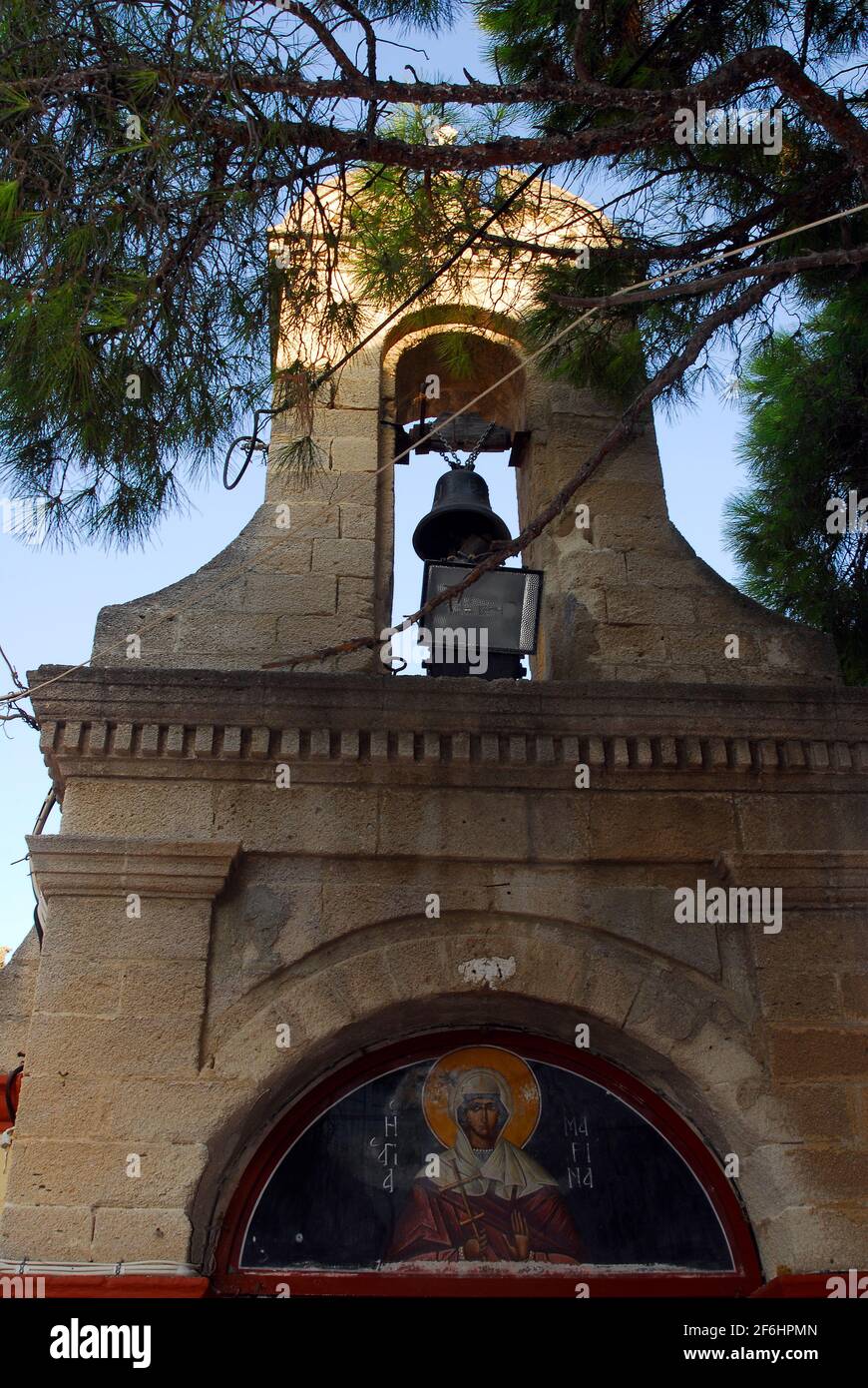 Greece, Rhodes island Paradeisi village traditional architecture Stock ...