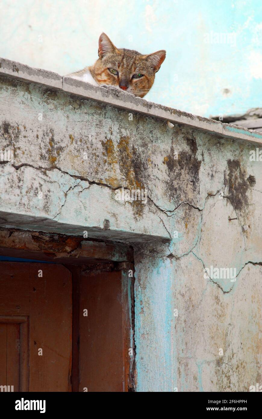 Greece, Rhodes island Paradeisi village traditional architecture Stock ...