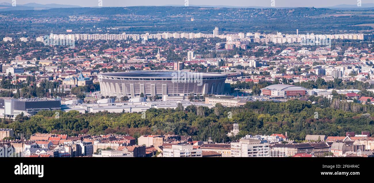 Puskas arena the biggest sport arena in Budapest Stock Photo - Alamy