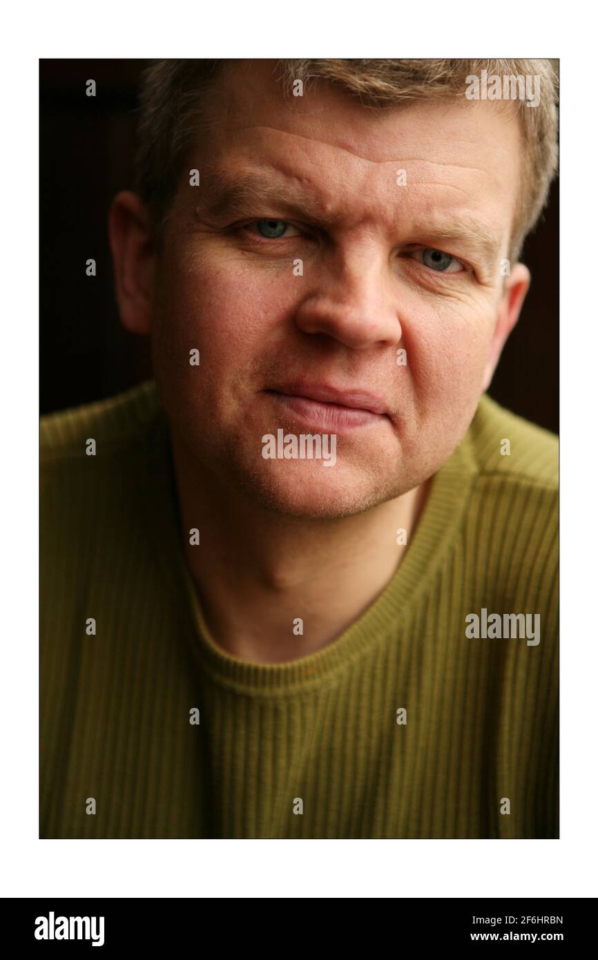Adrian Chiles... Radio and Television personality, photographed at the ...