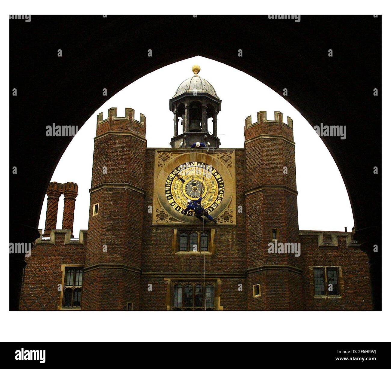 The Astronomical Clock at Hampton Court Palace June 2001 Steeplejack ...