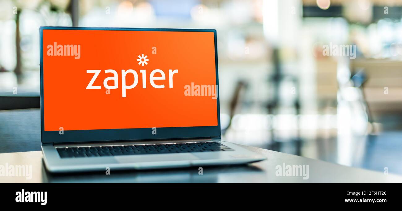 Software zapier hi-res stock photography and images - Alamy