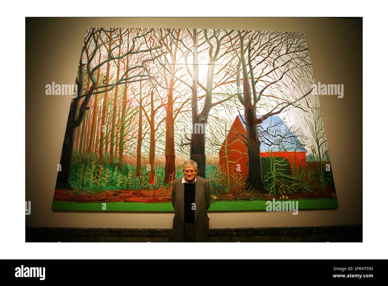 David hockney at tate Cut Out Stock Images & Pictures - Alamy