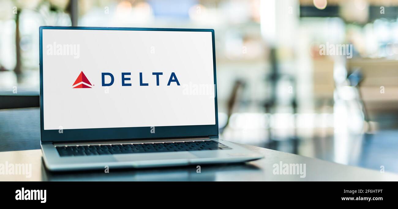 Fly delta app logo hi-res stock photography and images - Alamy
