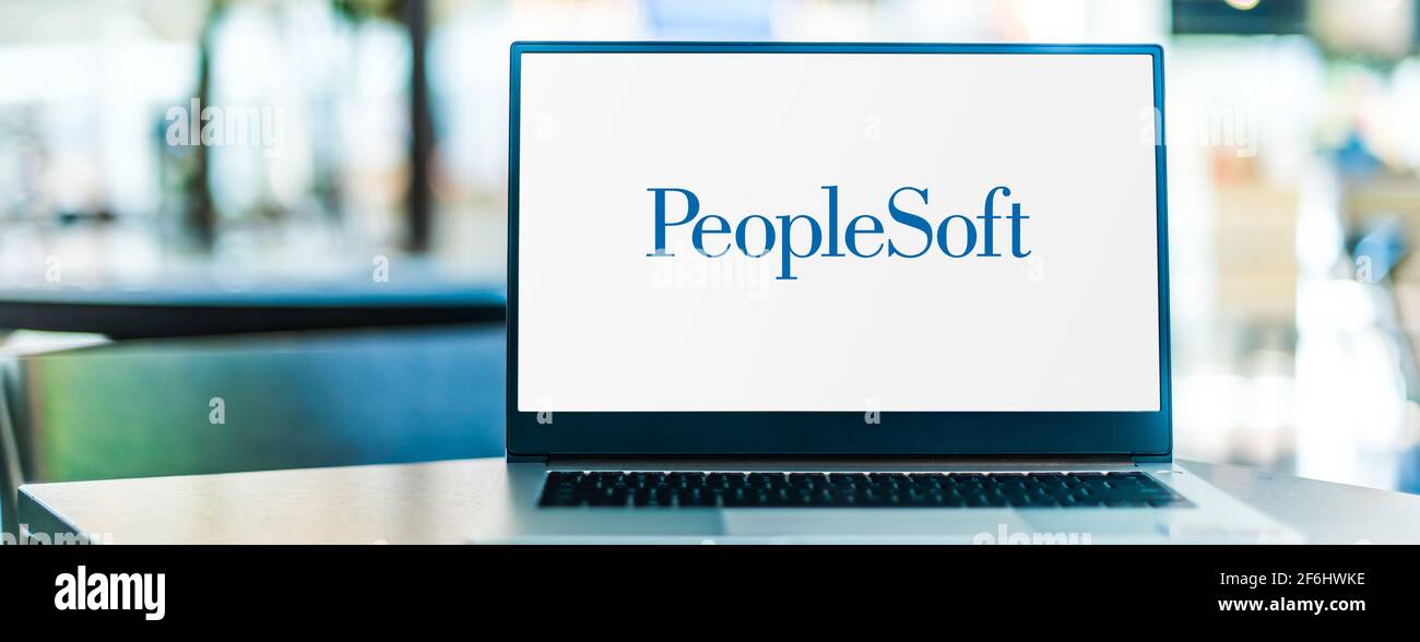 Peoplesoft logo hi-res stock photography and images - Alamy