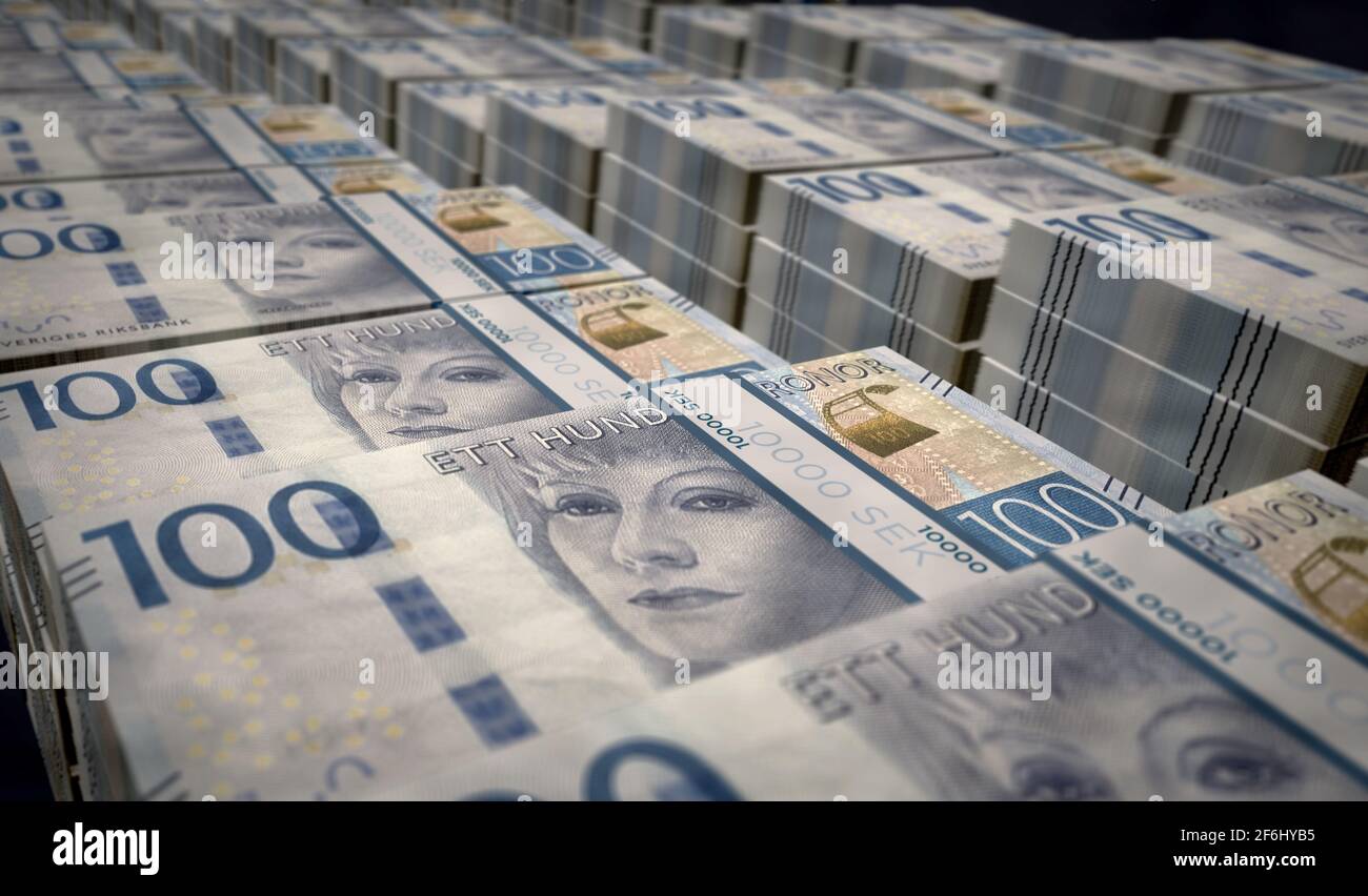 Swedish banknotes hi-res stock photography and images - Alamy