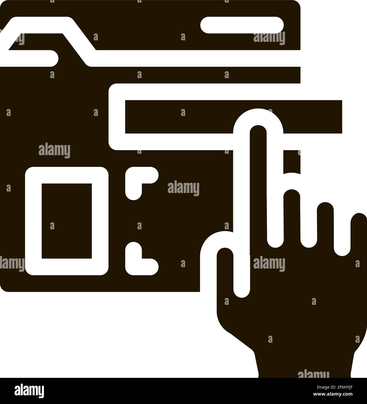 Dragging icon hi-res stock photography and images - Alamy