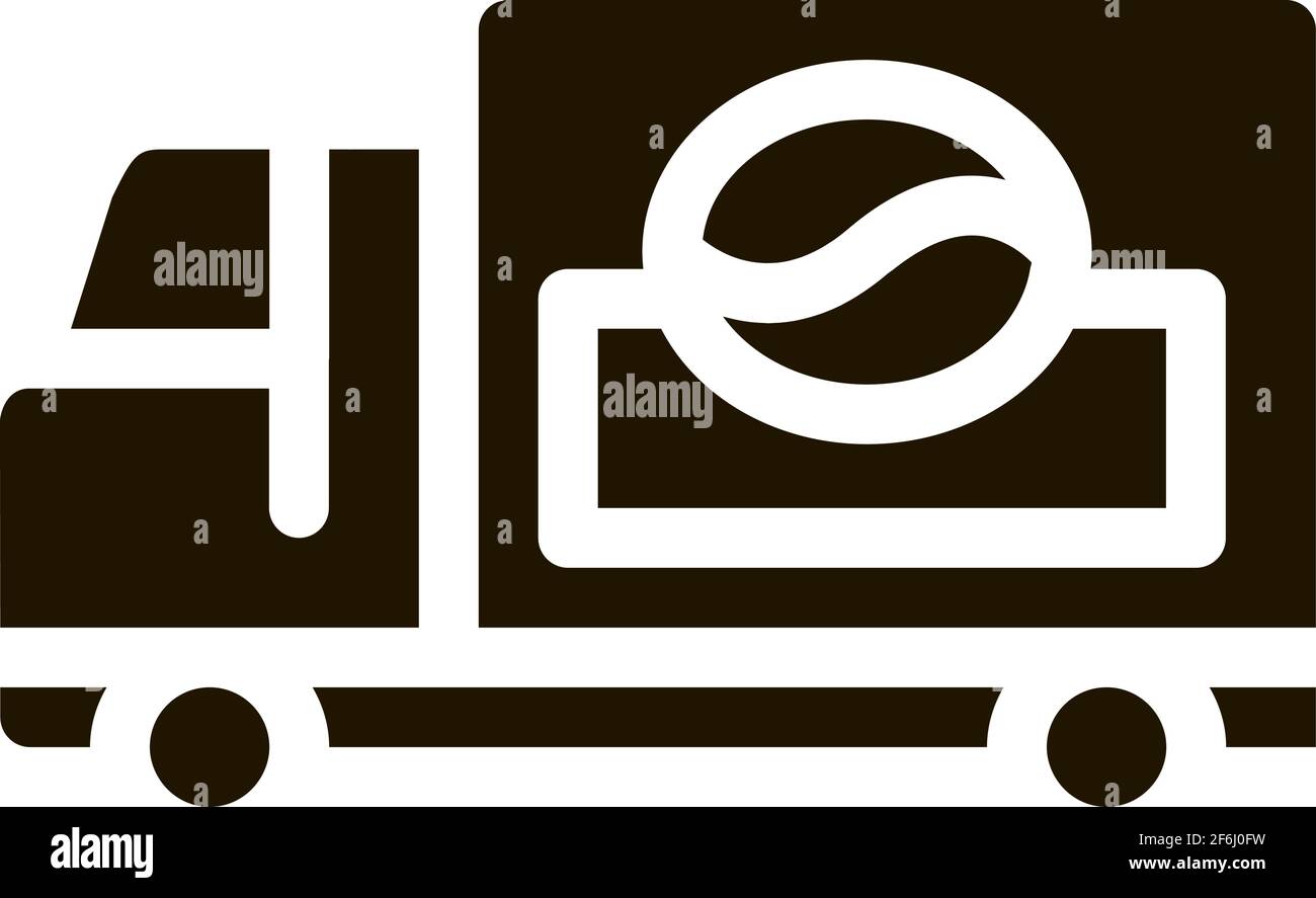 coffee with steam icon Vector Glyph Illustration Stock Vector Image ...