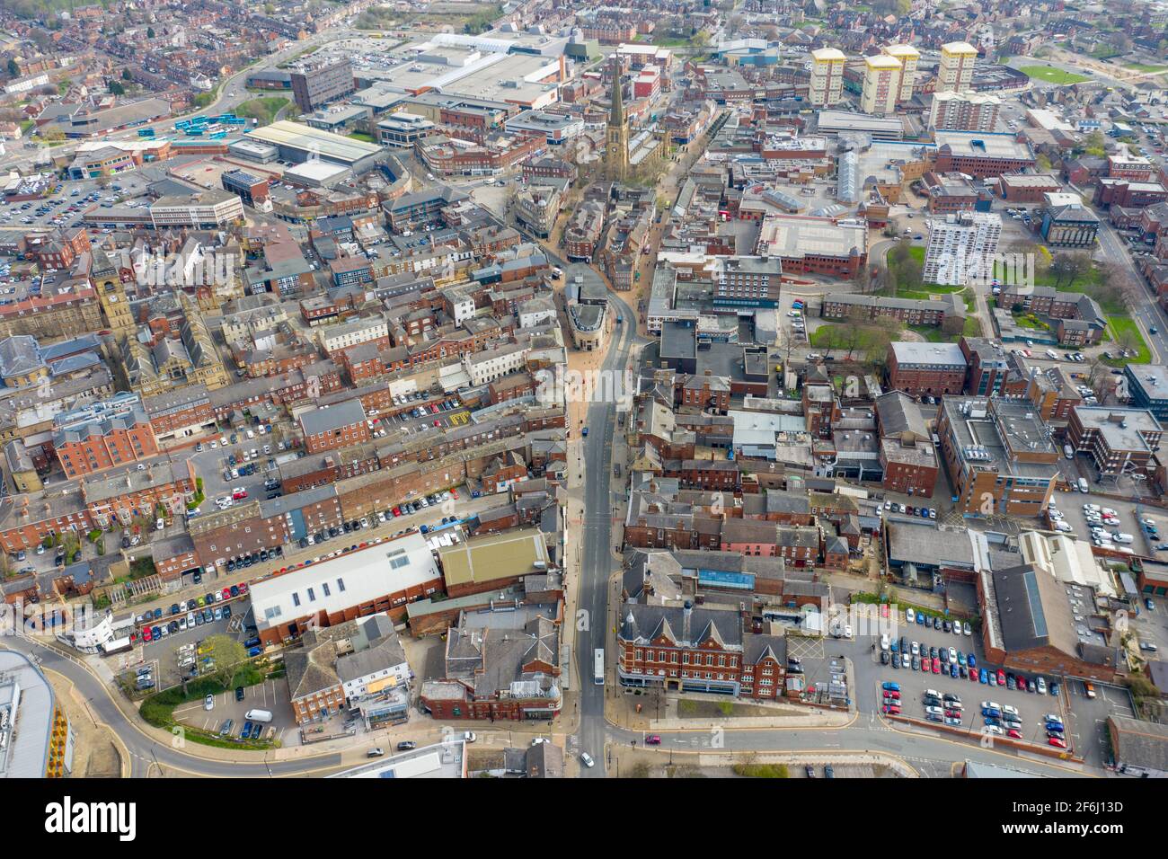 Wakefield town centre hi-res stock photography and images - Alamy