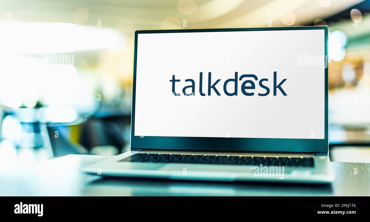 Talkdesk logo hi-res stock photography and images - Alamy