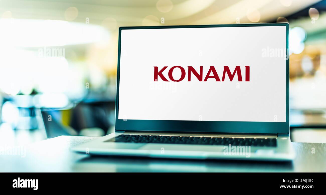 Konami logo hi-res stock photography and images - Alamy