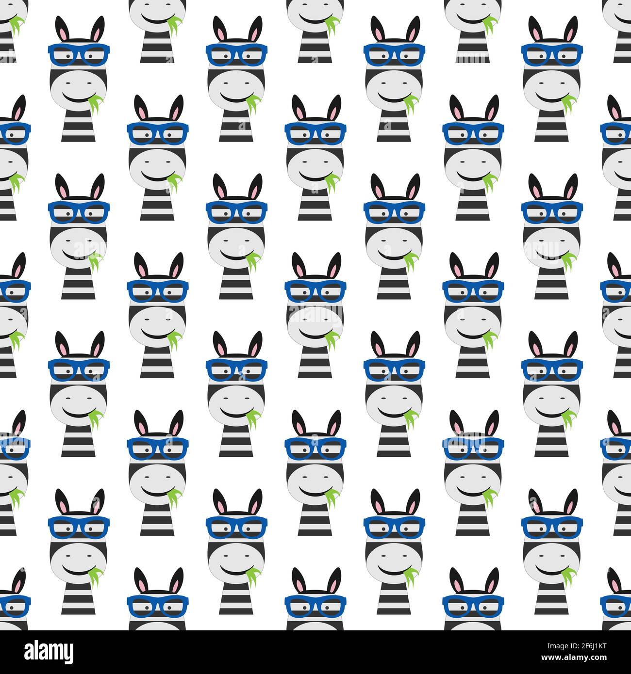 Zebra. Seamless pattern for simple backgrounds, textures, wallpapers ...