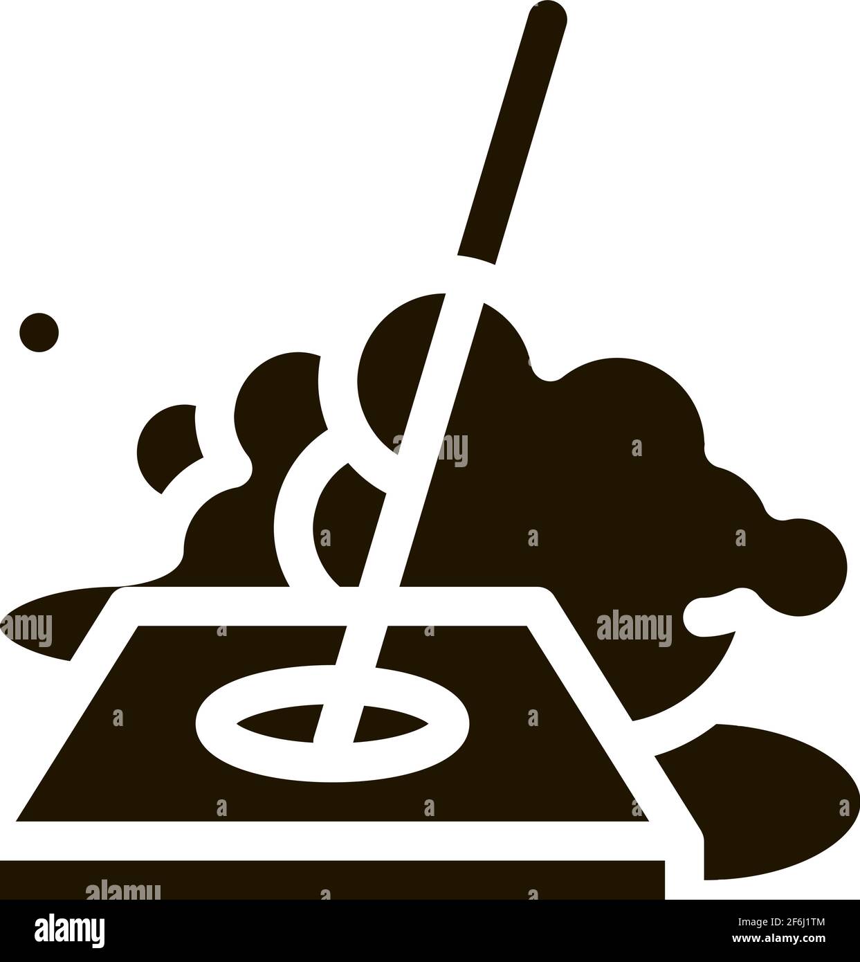 drain cleaning icon Vector Glyph Illustration Stock Vector Image & Art ...