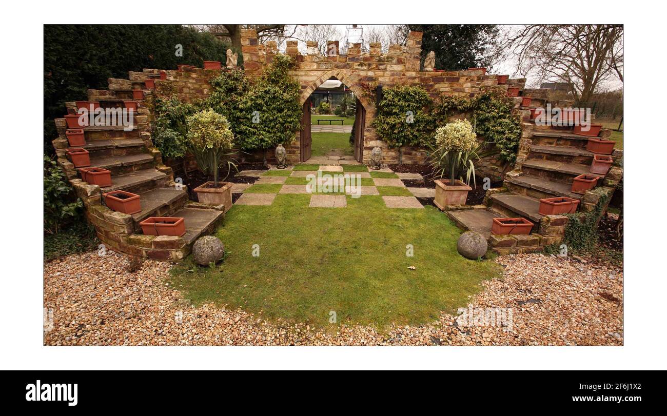 Sina Capaldo in her home in Hertfordshire. photograph by David Sandison ...