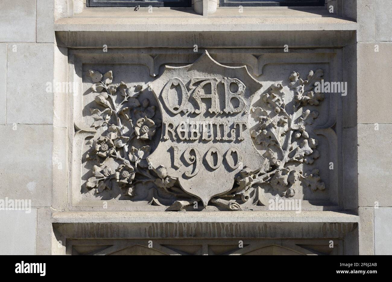 London, England, UK. Queen Anne's Bounty Office in Great Smith Street ...