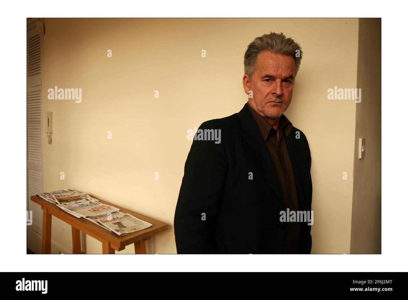 Actor Trevor Eve in his office in central Londonphotograph by David ...