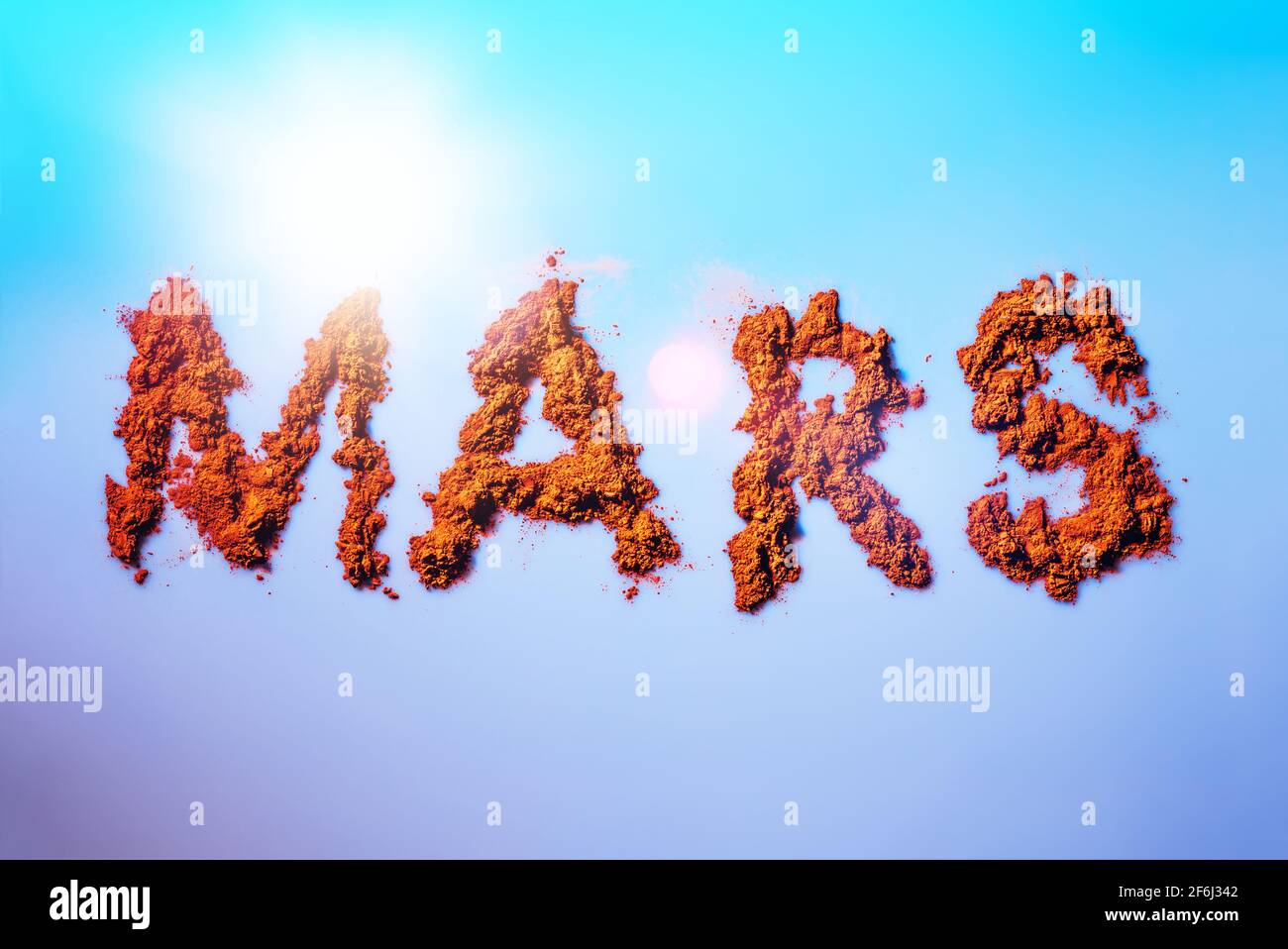 Image to illustrate articles on missions to Mars and other planets and ...