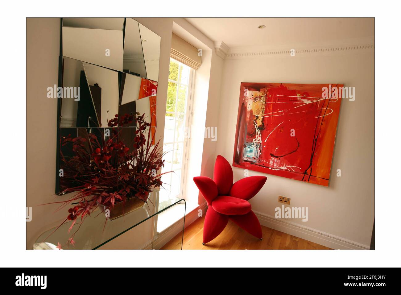 Sina Capaldo in her home in Hertfordshire. photograph by David Sandison ...