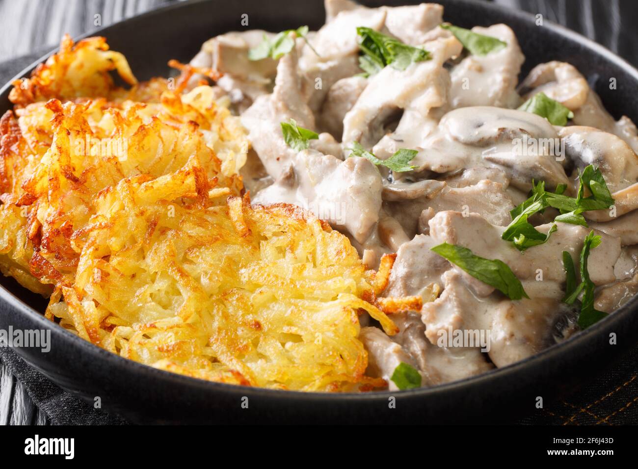 Swiss food rosti hi-res stock photography and images - Alamy