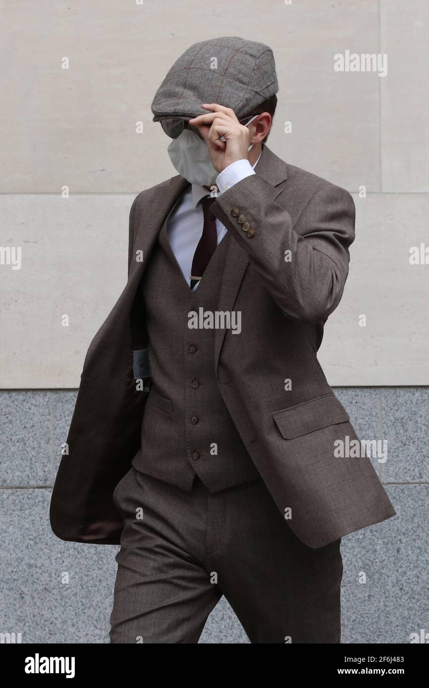 Previously unissued photo dated 6/8/2020 of Benjamin Hannam leaving ...